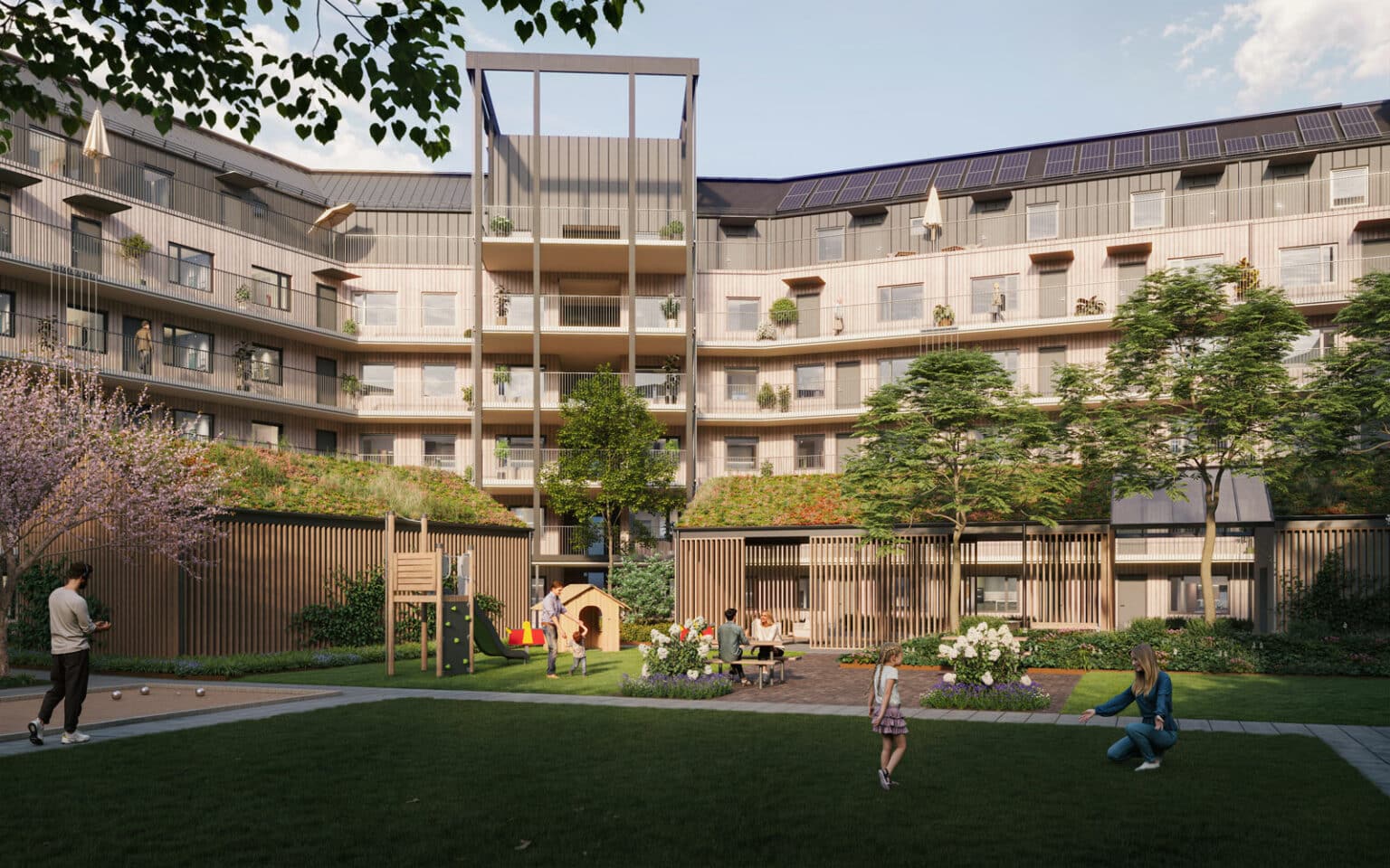 Första bostadskvarteret i Framtidens Backaplan - Framtidens Backaplan